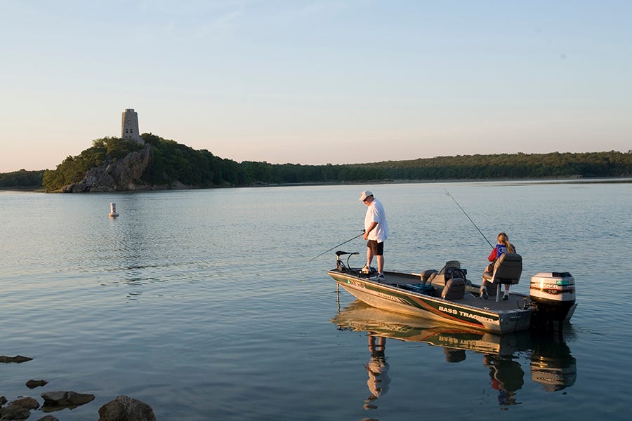 What are Oklahoma's best lakes for fishing? See state's top rated lakes ...