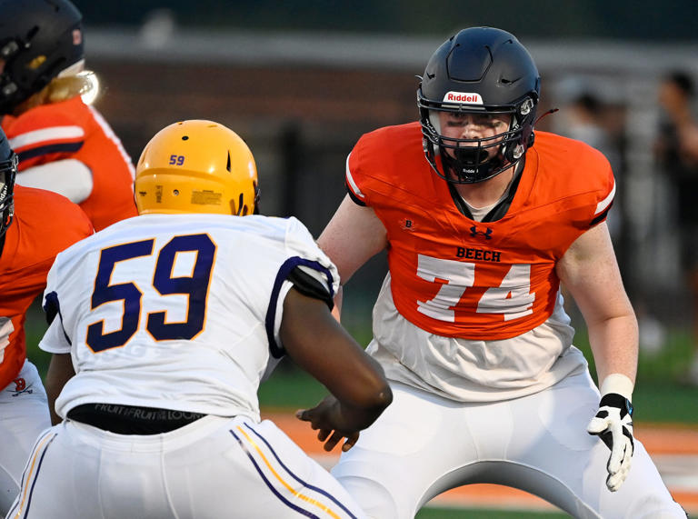 Jack Fuchs, a 6-foot-8 Beech OL, commits to Penn State football, James ...