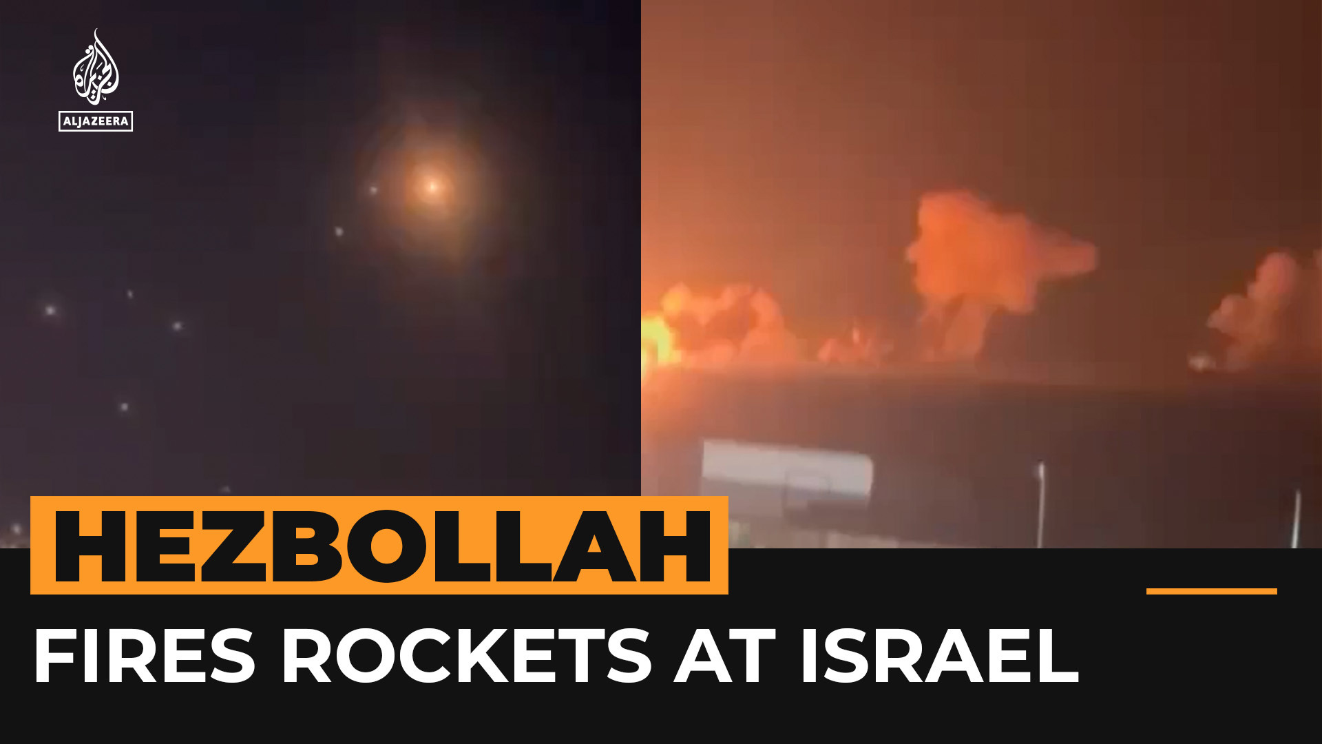 Hezbollah fires dozens of rockets into Israel Hezbollah fires dozens of rockets into Israel