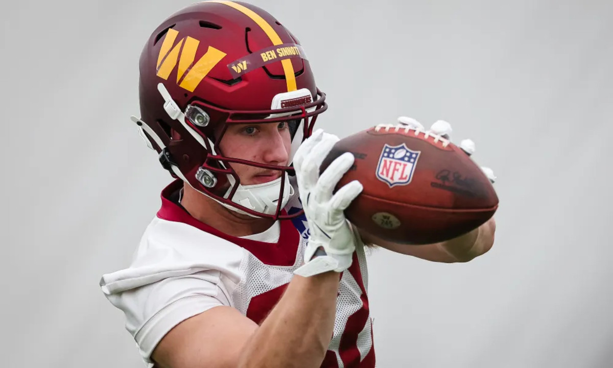 Commanders Second Year Tight End Hopeful For Breakout