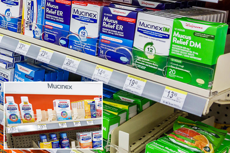 Generic version of Mucinex sold by CVS, Walmart, Walgreens and Target ... Generic version of Mucinex sold by CVS, Walmart, Walgreens and Target ...