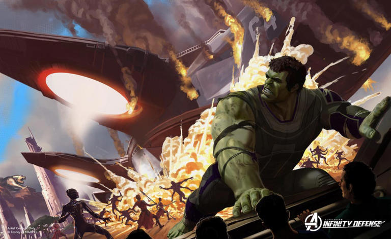 Disneyland and Disney World: First Look at Avengers Rides, Monsters ...