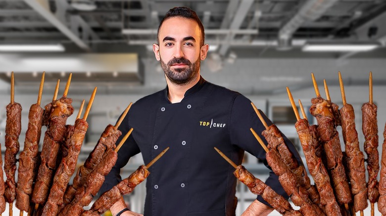 Top Chef Winner Charbel Hayek's Best Tips For Grilling Lamb Skewers