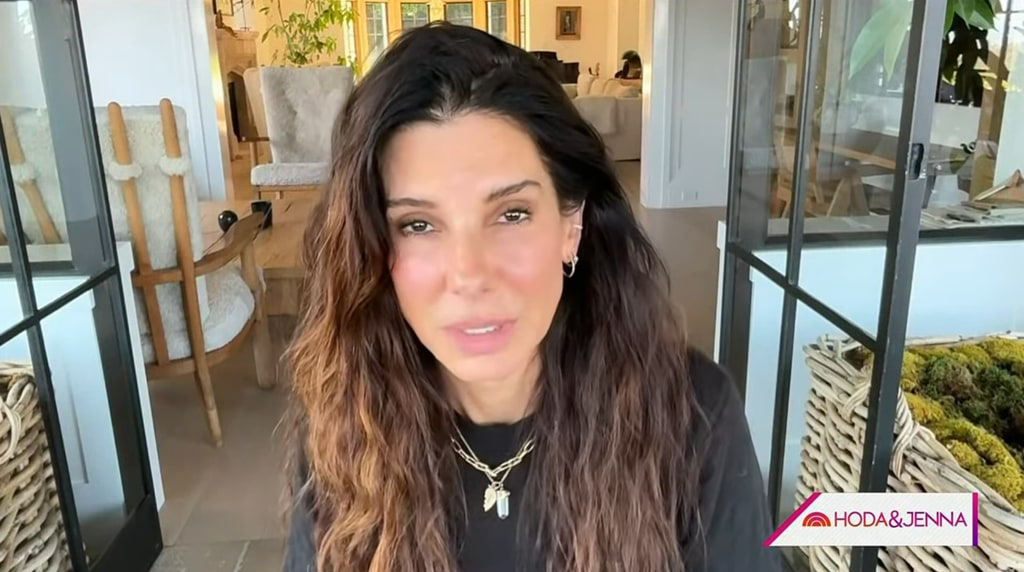 Sandra Bullock glows as she opens doors into huge family home with her ...