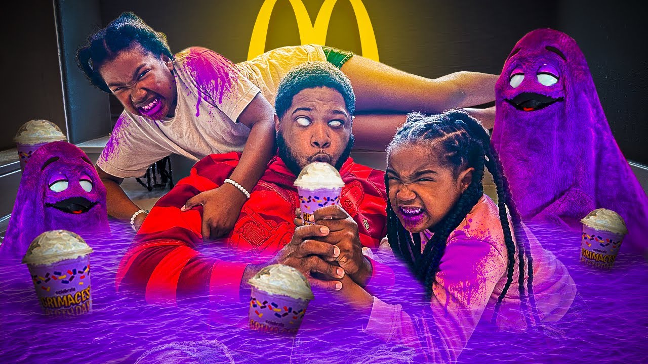 Don’t Drink the Grimace Shake—It’s Inside Our House!