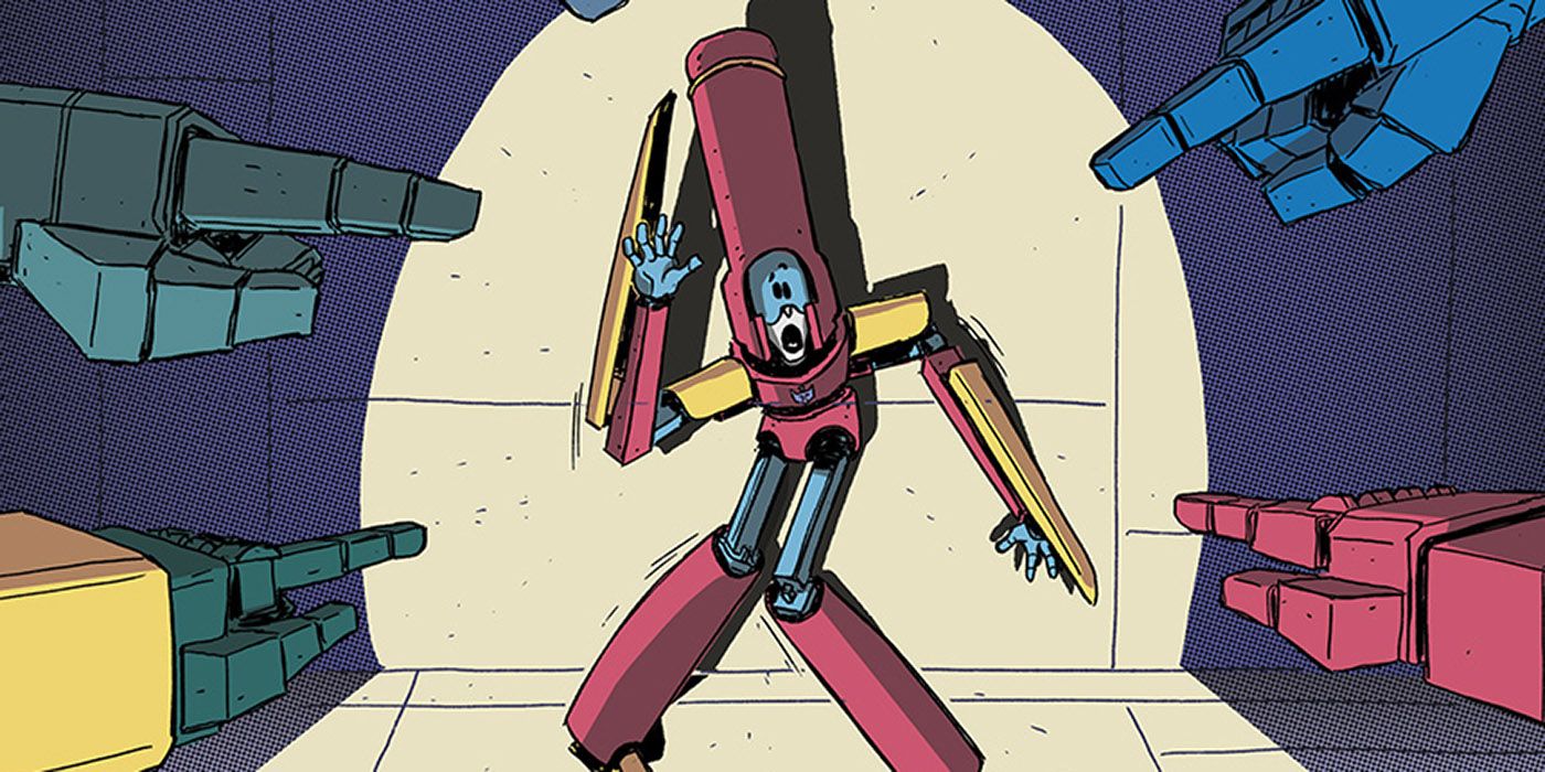 EXCLUSIVE: First Look at New Transformers Character in the "Worst Bot Ever"