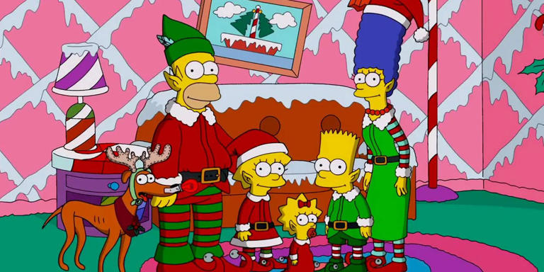 9 The Simpsons 2024 Holiday Special Easter Eggs & References To Previous Christmas Episodes ...