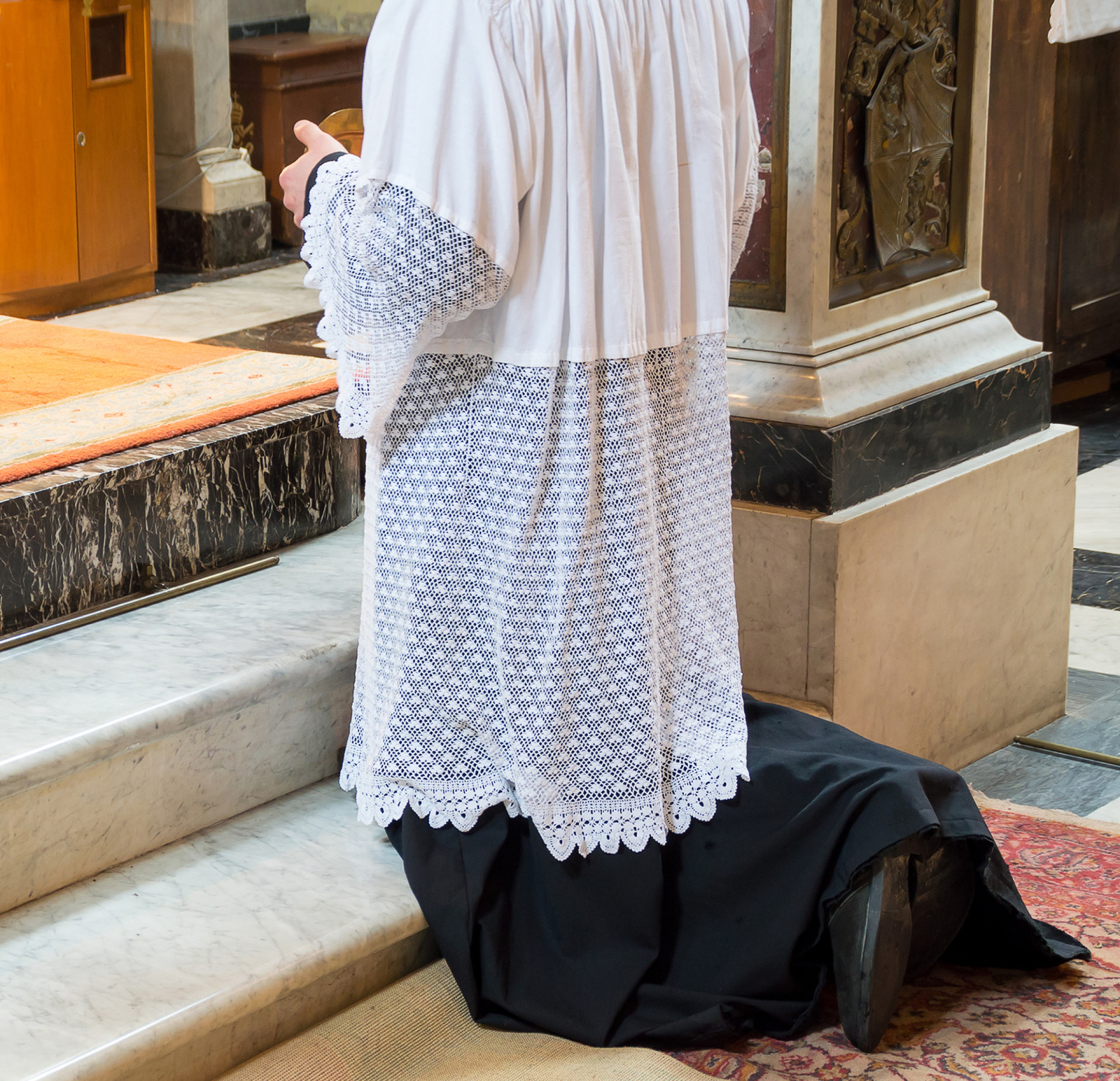 The vestment, Christianity's liturgical dress code