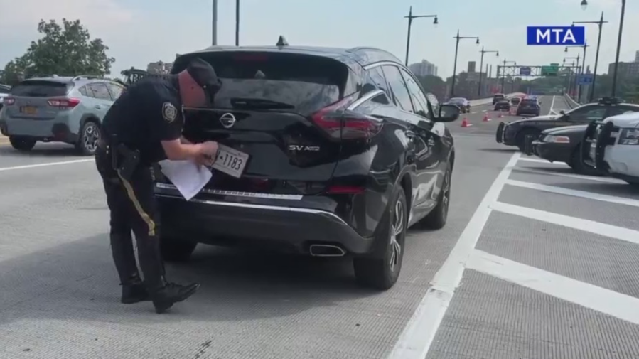 Toll evaders caught in 100th ghost plate enforcement action