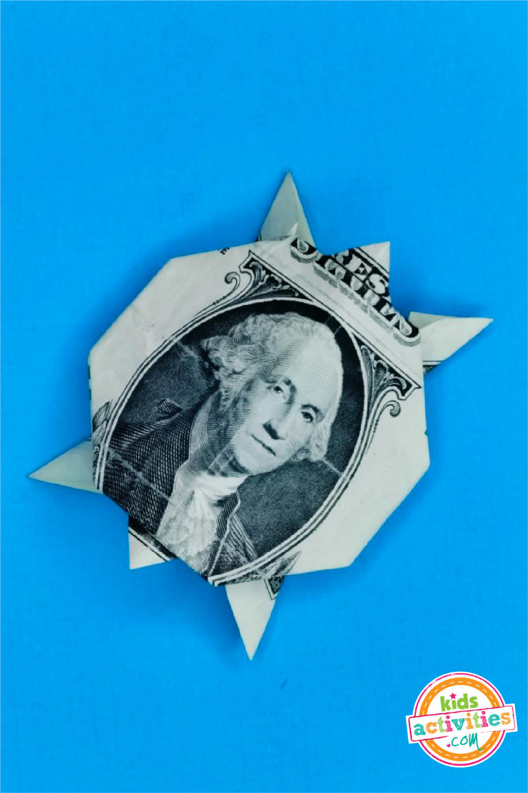 How To Make A Dollar Bill Origami Turtle