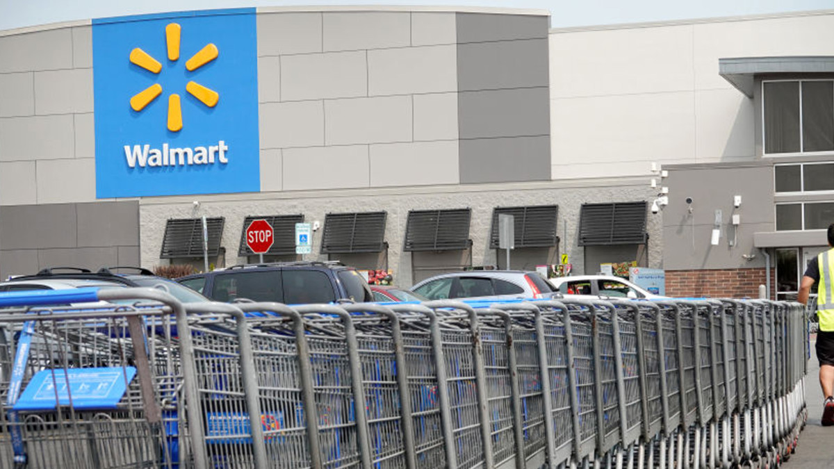 Walmart has a bestselling rustic TV stand on sale for just $99 this week