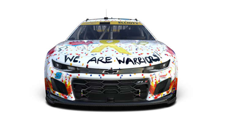 First look: Chase Elliott Desi9n to Drive paint scheme First look: Chase Elliott Desi9n to Drive paint scheme