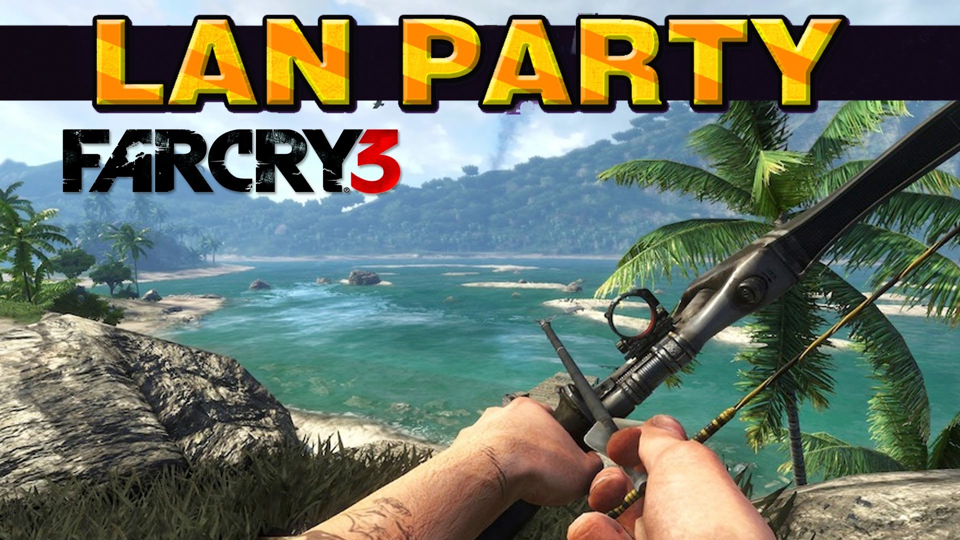 Far Cry 3 with Freddiew and Corridordigital on LAN Party - Node
