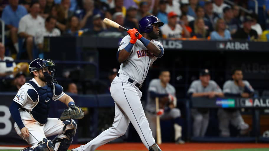 Houston Astros' Yordan Alvarez Breaks Tampa Bay Rays' Jumbotron During ... Houston Astros' Yordan Alvarez Breaks Tampa Bay Rays' Jumbotron During ...