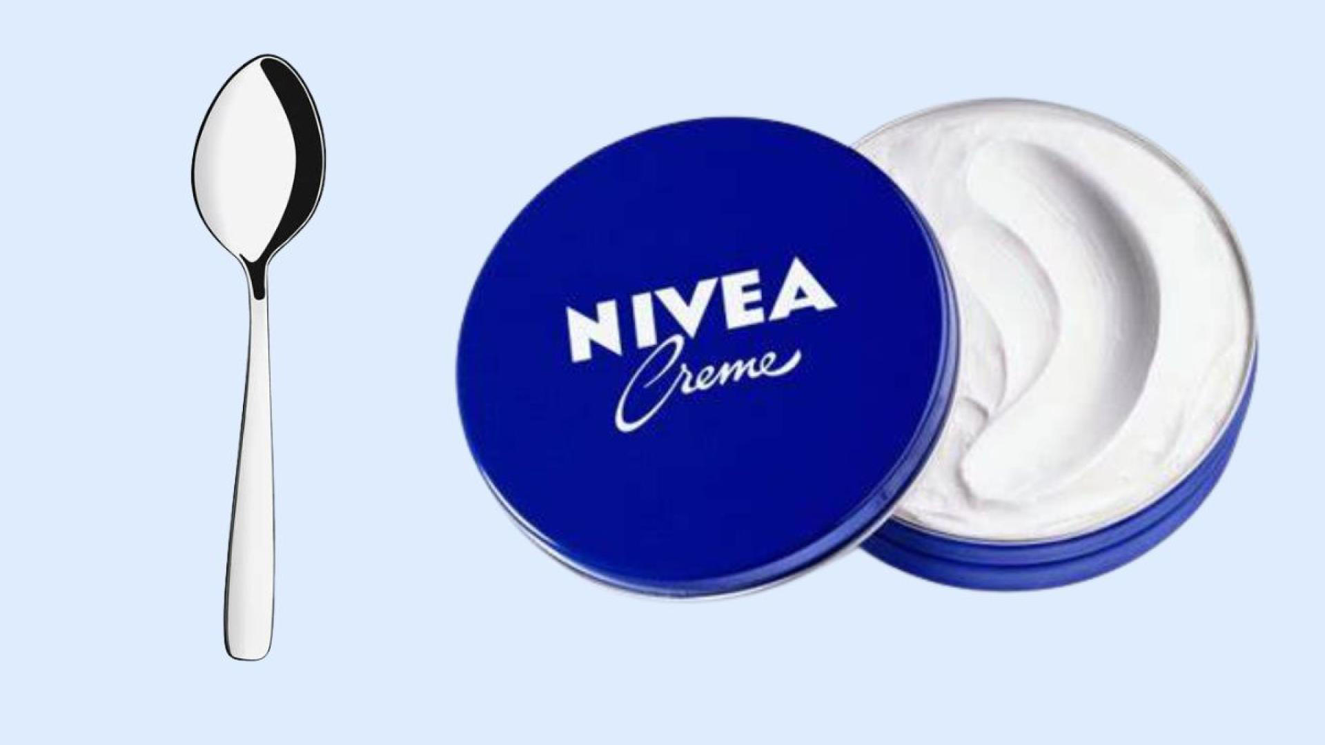 El truco de la crema Nivea y una cuchara para conseguir una piel sin ... El truco de la crema Nivea y una cuchara para conseguir una piel sin ...