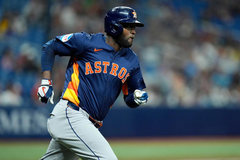 Astros’ Yordan Alvarez seemingly breaks Tropicana Field scoreboard with ... Astros’ Yordan Alvarez seemingly breaks Tropicana Field scoreboard with ...