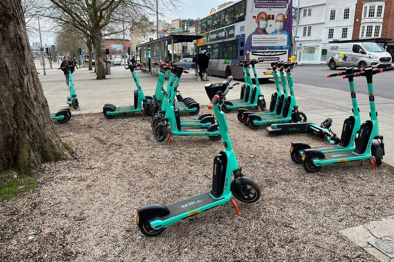 Tier-Dott e-scooter contract renewed in Bristol region as new parking ...