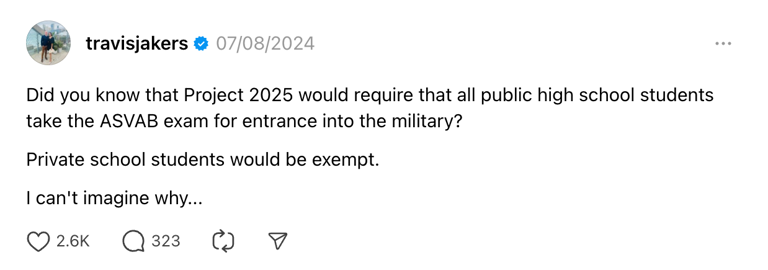 Fact Check: Truth Behind Claims Project 2025 Wants All Public High ... Fact Check: Truth Behind Claims Project 2025 Wants All Public High ...