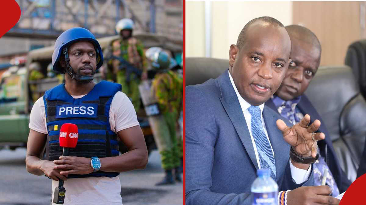 Larry Madowo laments about not being invited for discussion with NPS ... Larry Madowo laments about not being invited for discussion with NPS ...