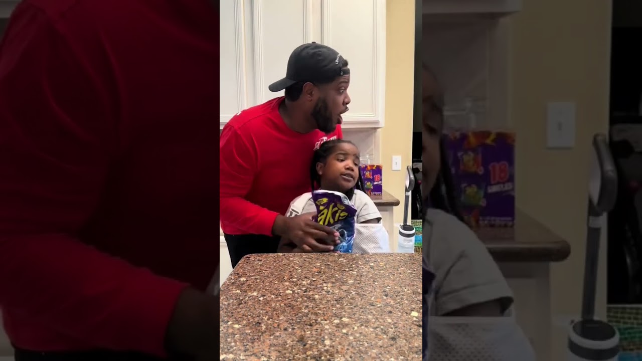 Faking excitement for Takis goes hilariously wrong