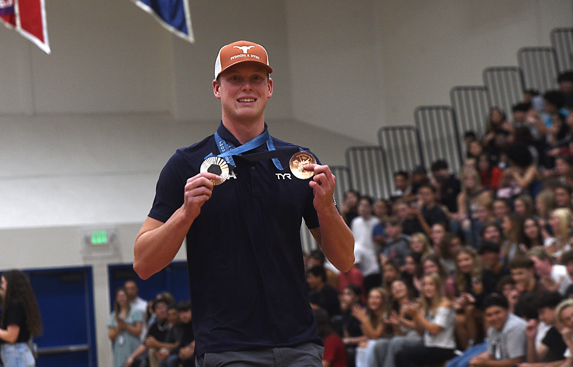 Reno High grad Luke Hobson breaks Michael Phelps' 200 free record at US ...