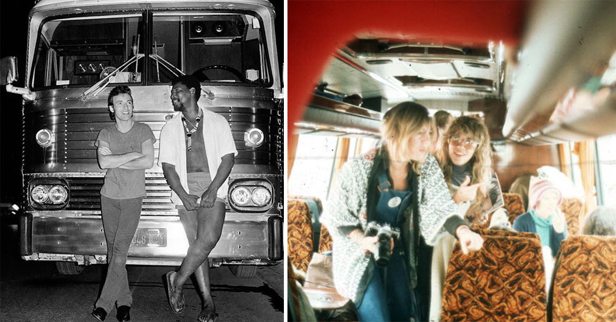23 Photos of What Life Looked Like For Tour-Bussin' Rockstars