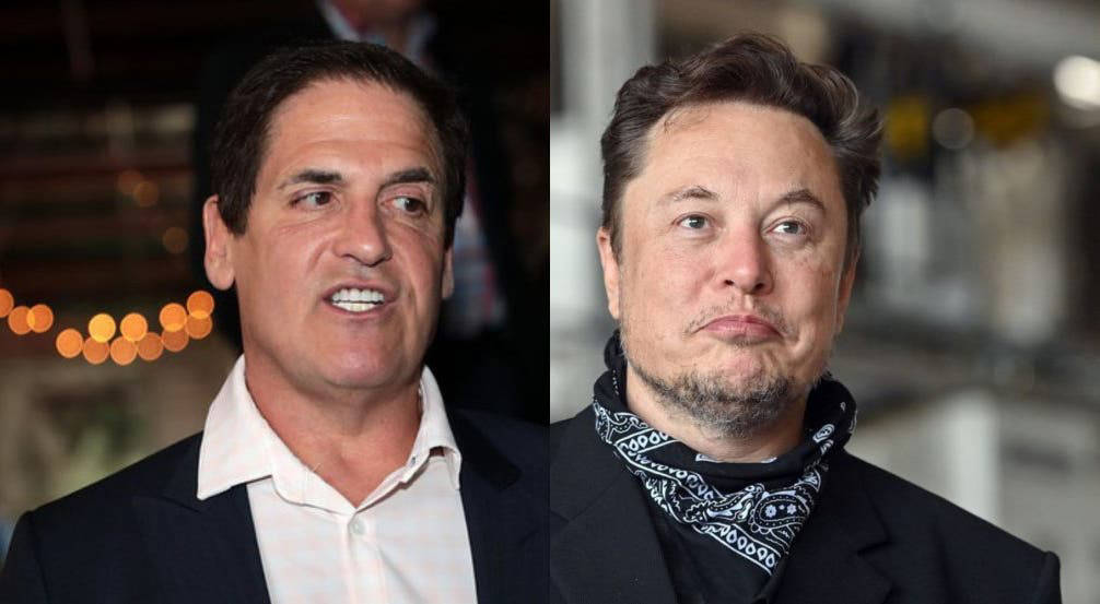 Elon Musk Is Beefing With Mark Cuban Again After 'Shark Tank' Fame ... Elon Musk Is Beefing With Mark Cuban Again After 'Shark Tank' Fame ...