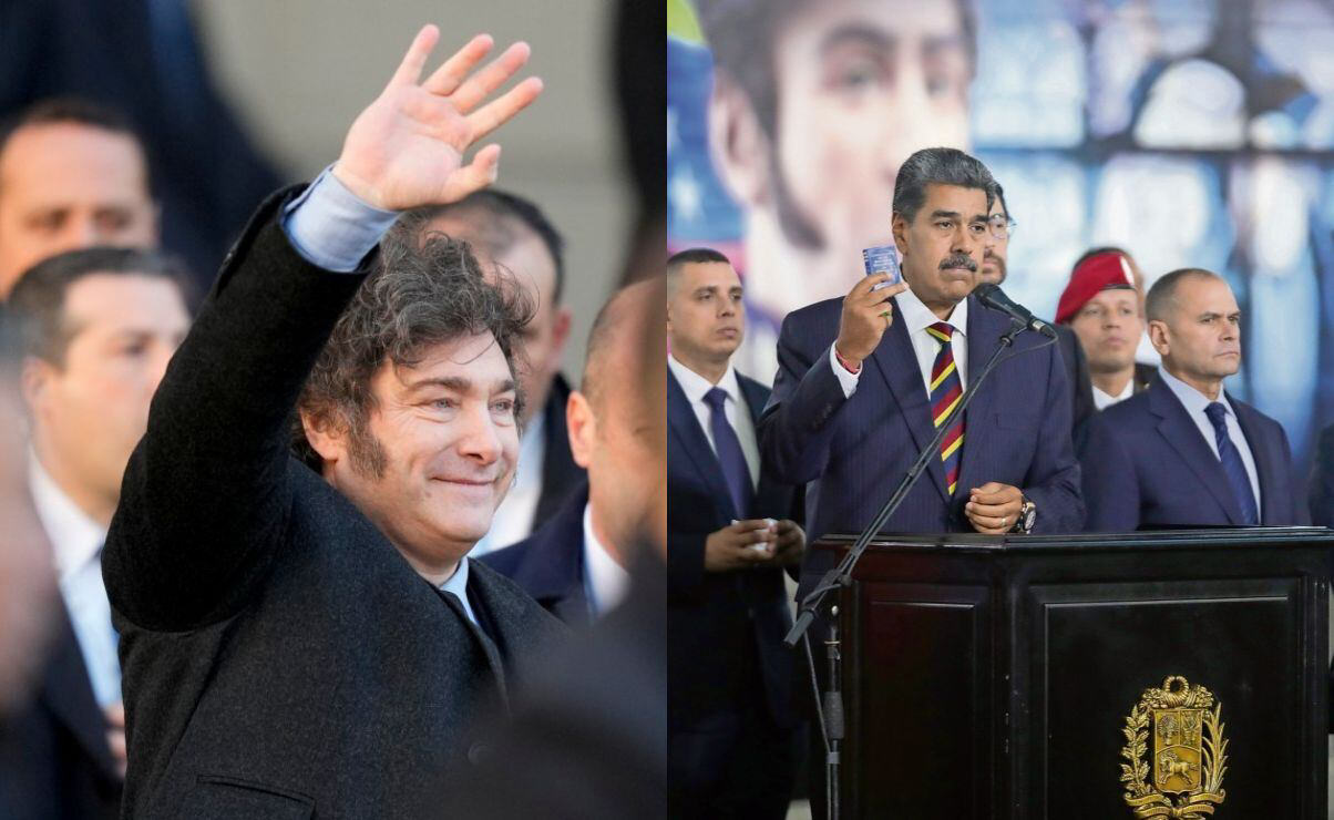 Maduro arremete contra Javier Milei y lo llama Maduro arremete contra Javier Milei y lo llama