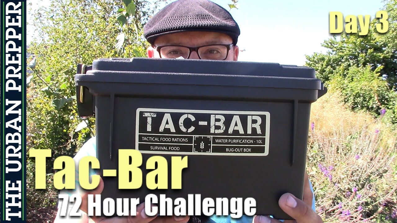 I attempted to eat only TAC-BAR 72 emergency food rations for 72 hours