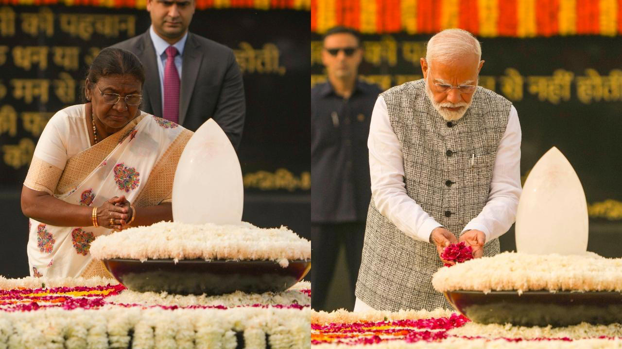 In Photos Prez Murmu PM Modi pay tributes to Atal Bihari Vajpayee on ... In Photos Prez Murmu PM Modi pay tributes to Atal Bihari Vajpayee on ...