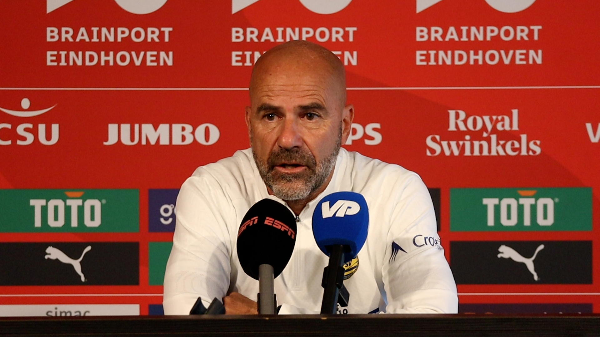 Bosz gaat op PSV-persconferentie in op Teze-situatie: 'We zullen het ... Bosz gaat op PSV-persconferentie in op Teze-situatie: 'We zullen het ...