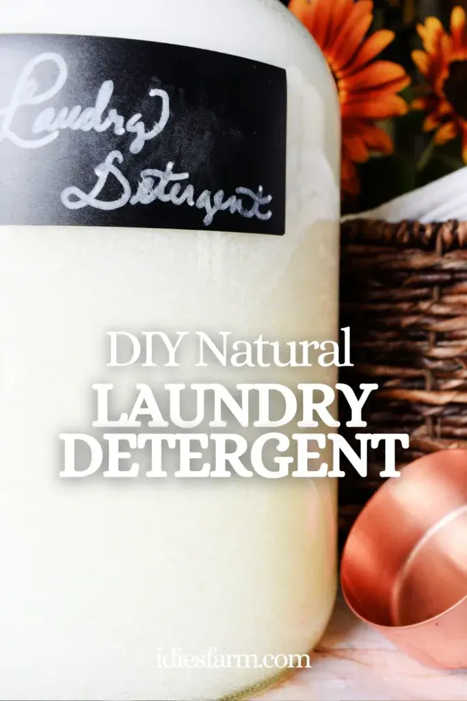 DIY How to Make Homemade Liquid Laundry Detergent