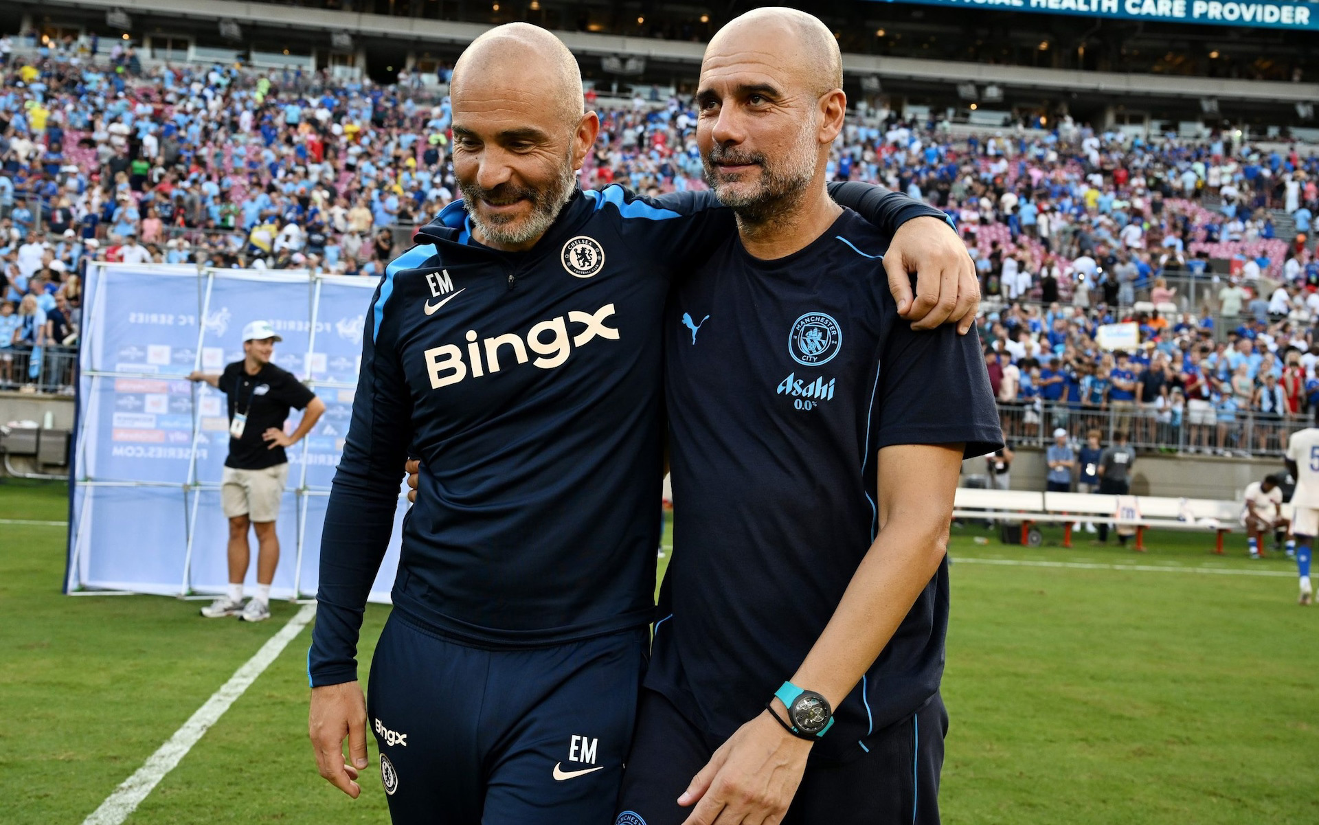 Pep Guardiola urges Chelsea to give Enzo Maresca time as manager Pep Guardiola urges Chelsea to give Enzo Maresca time as manager