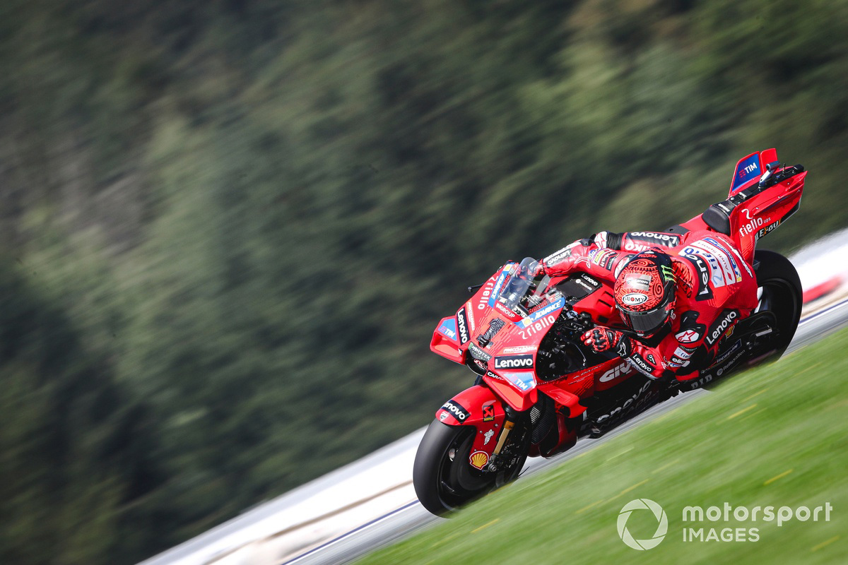 MotoGP Austrian GP: Bagnaia fastest in second practice, Martin third MotoGP Austrian GP: Bagnaia fastest in second practice, Martin third
