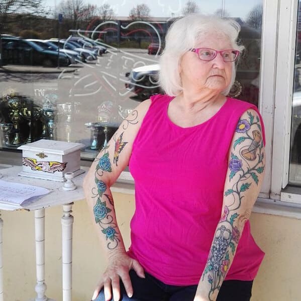 49 Cool Seniors Who Prove Tattoos Look Wholesome And Awesome At Any Age