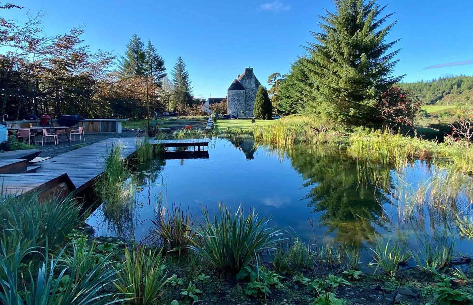 Inside an abandoned castle transformed into a fairytale home