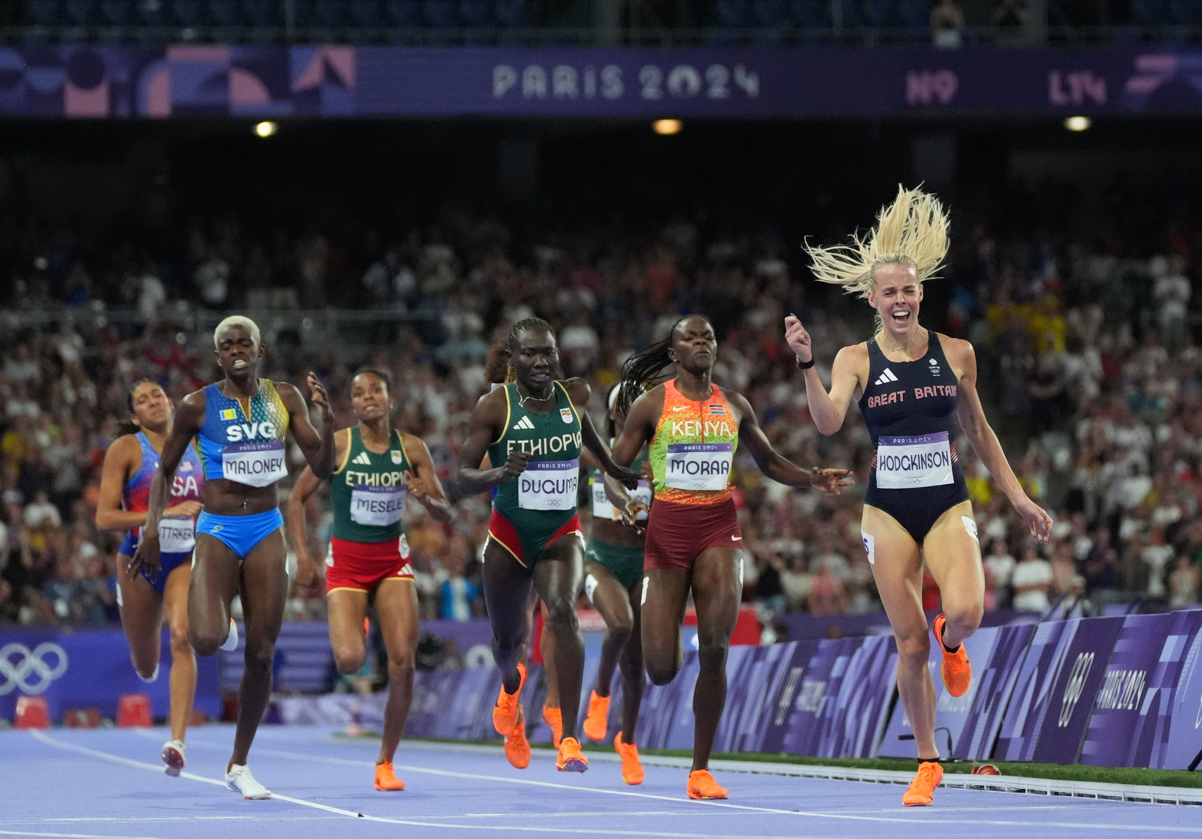 The best of Team GB Olympic track and field star Keely Hodgkinson in images