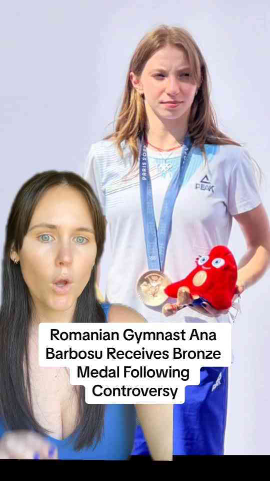 Romanian Gymnast Receives Bronze Medal Following Jordan Chiles Controversy Romanian Gymnast Receives Bronze Medal Following Jordan Chiles Controversy