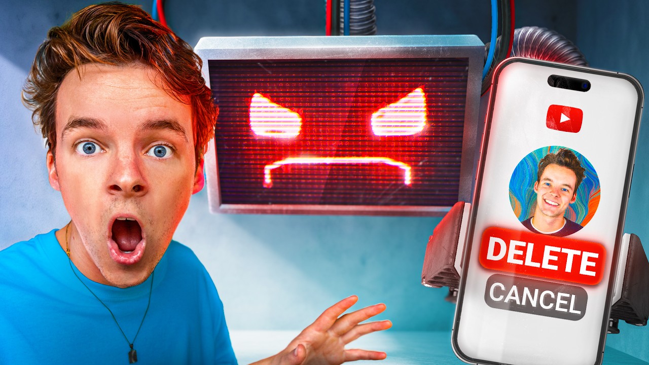 Evil AI is deleting my YouTube channel