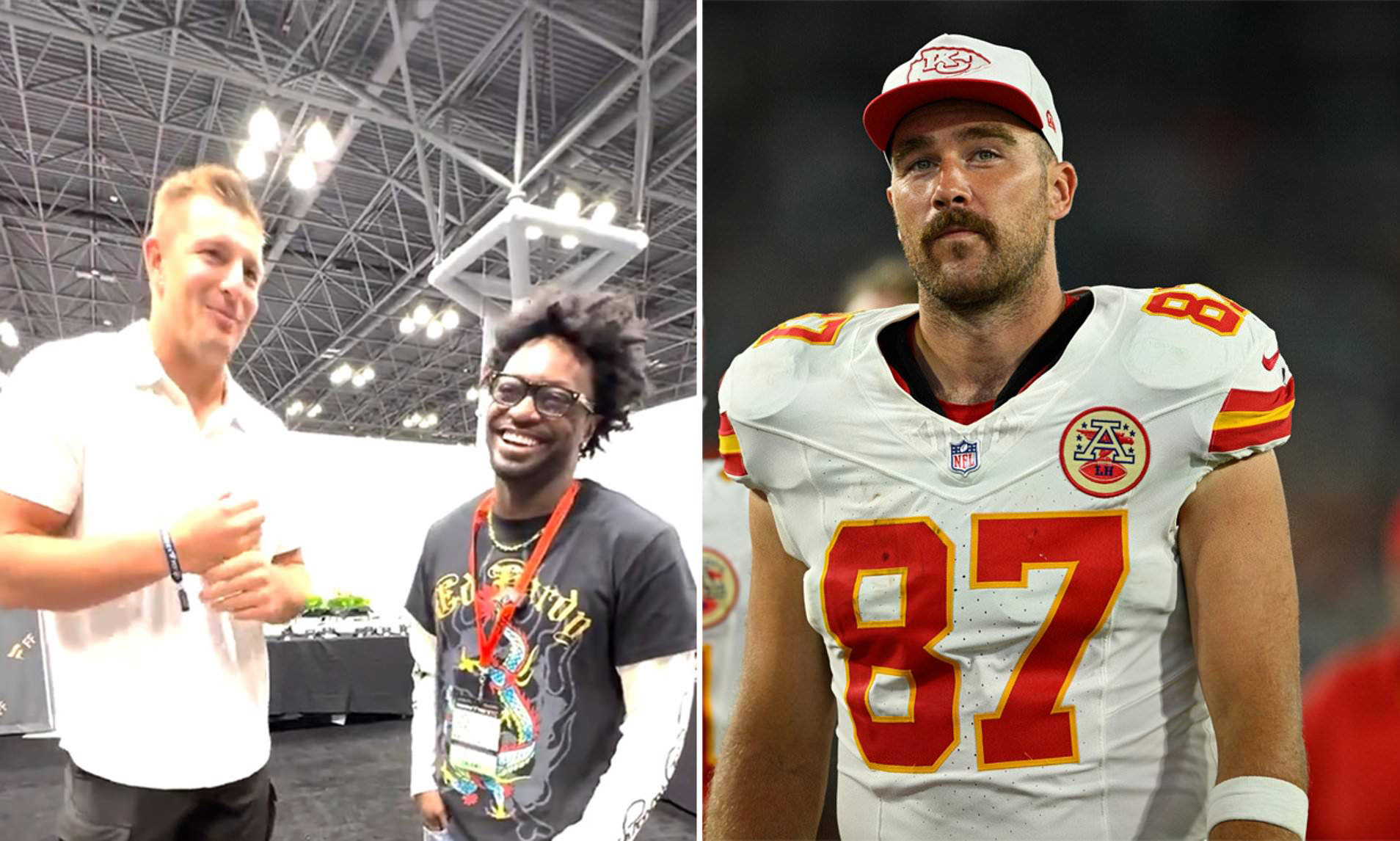 Rob Gronkowski reveals why he would rank Travis Kelce over himself as ... Rob Gronkowski reveals why he would rank Travis Kelce over himself as ...