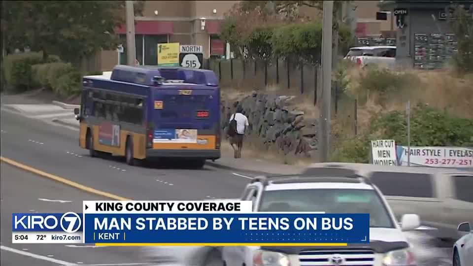 Man allegedly stabbed, assaulted by ‘as many as 15’ kids on King County ... Man allegedly stabbed, assaulted by ‘as many as 15’ kids on King County ...