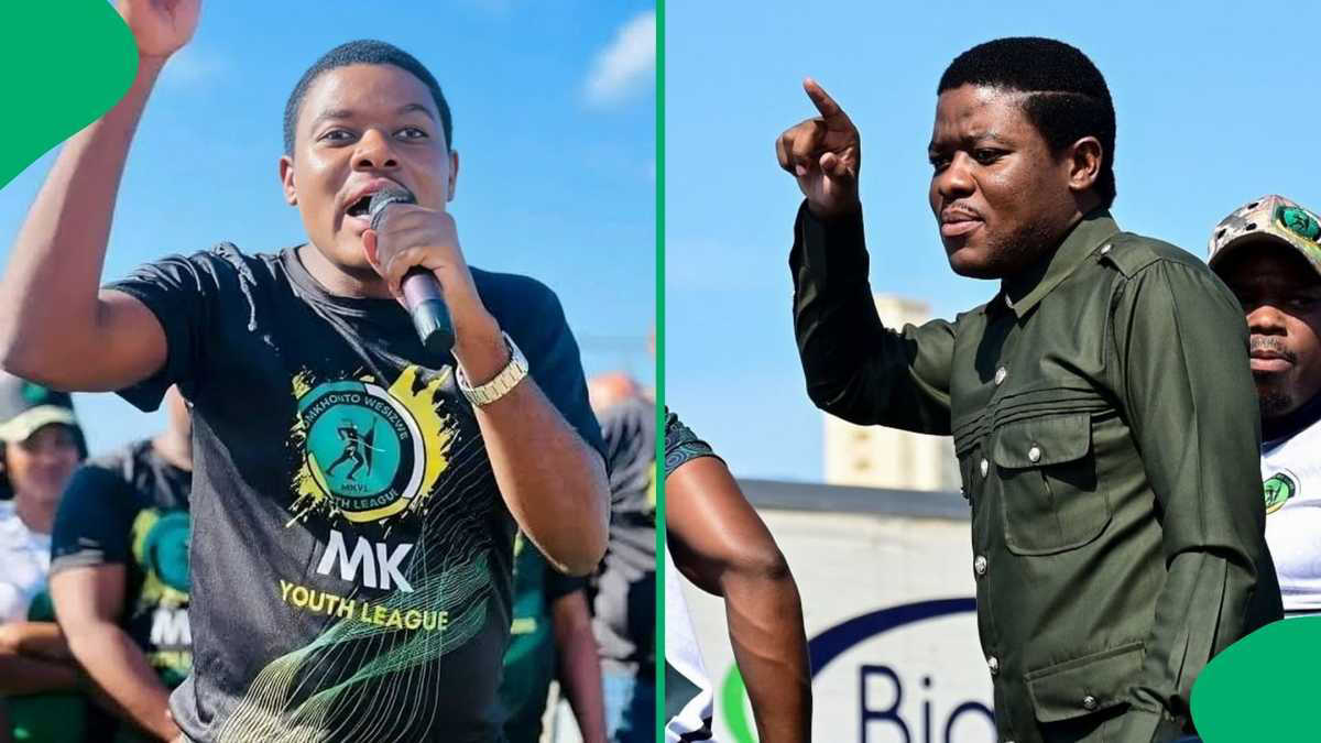 Former MK Party youth leader Bonginkosi Khanyile arrested, SA reacts ... Former MK Party youth leader Bonginkosi Khanyile arrested, SA reacts ...