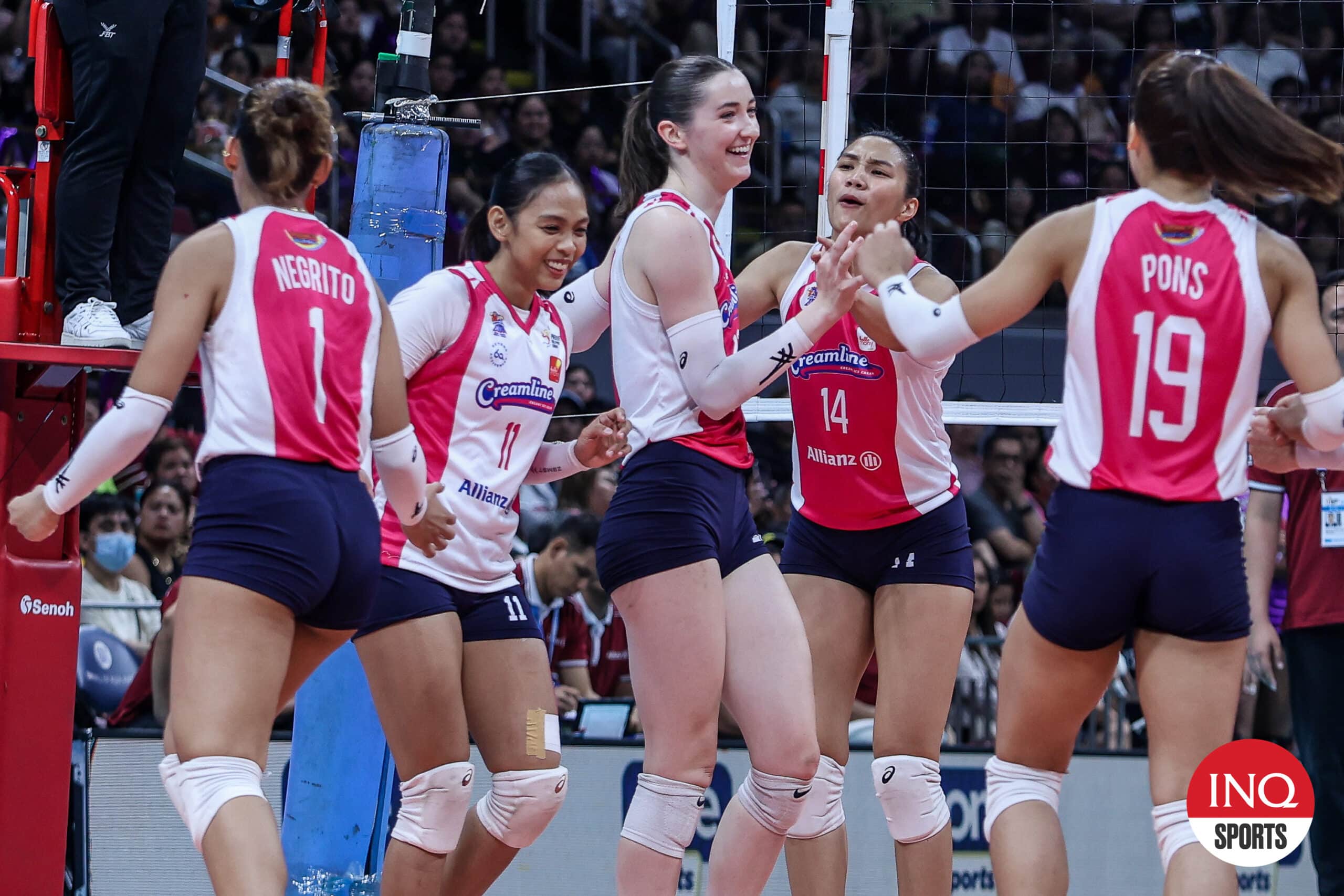 Erica Staunton thrilled to play with full Creamline squad in AVC
