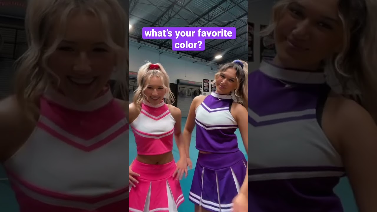 Dancing Sisters Try Cheerleading for the First Time
