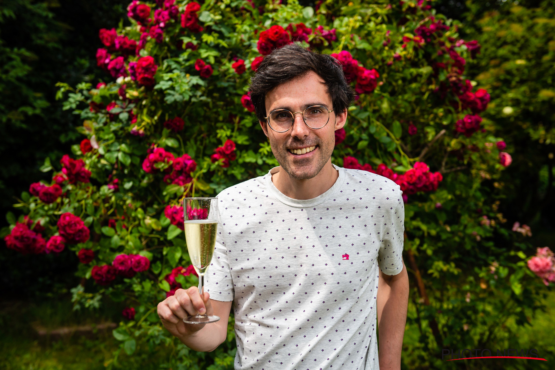 Kristof Calvo stelt zijn kersverse vrouw voor Kristof Calvo stelt zijn kersverse vrouw voor