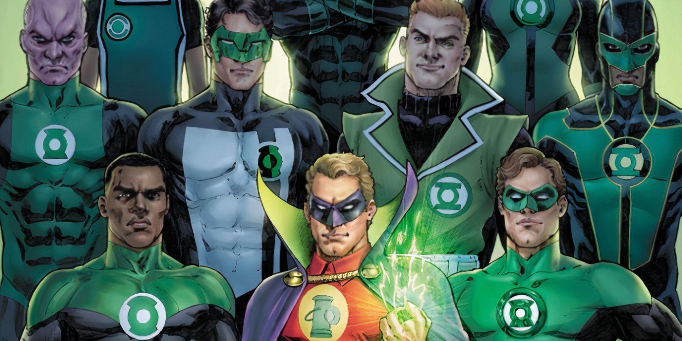 Iconic Green Lantern Character Masters ANOTHER Color of the Power Spectrum