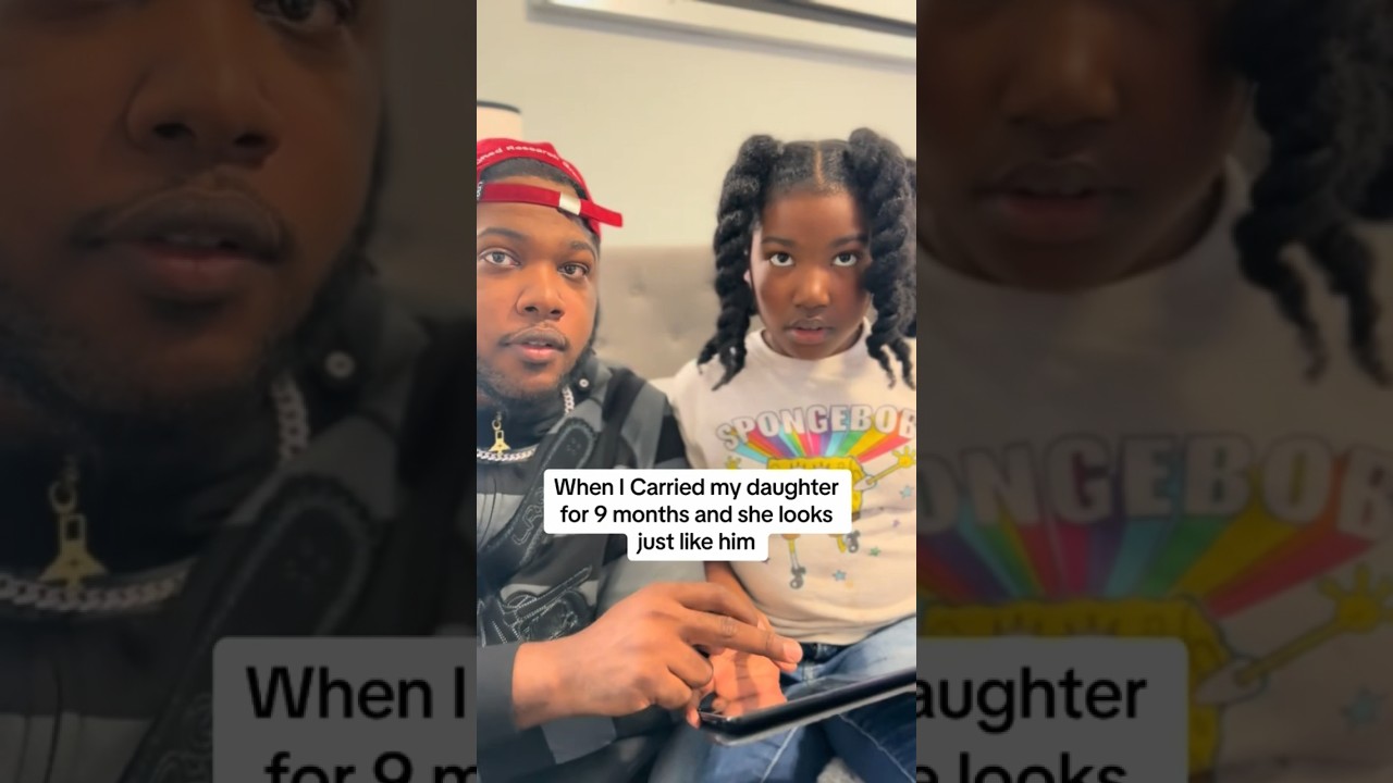 Daughter Looks Just Like Dad – Hilarious Reactions!