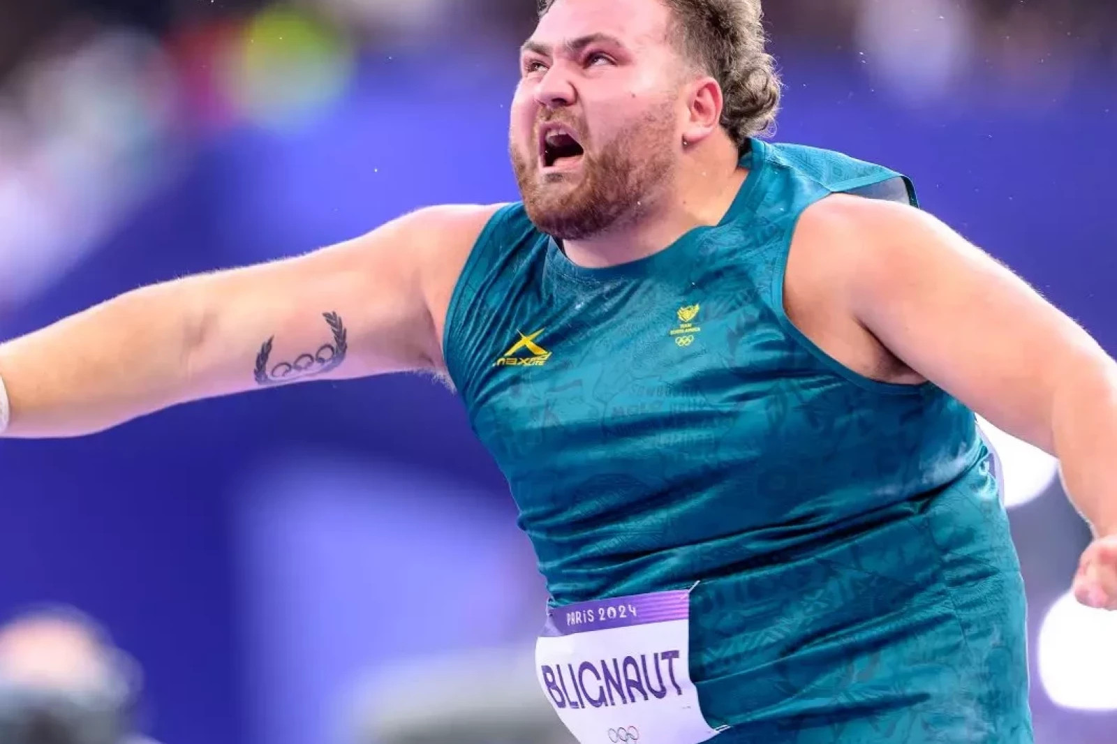 Kyle Blignaut eyes national shot-put record