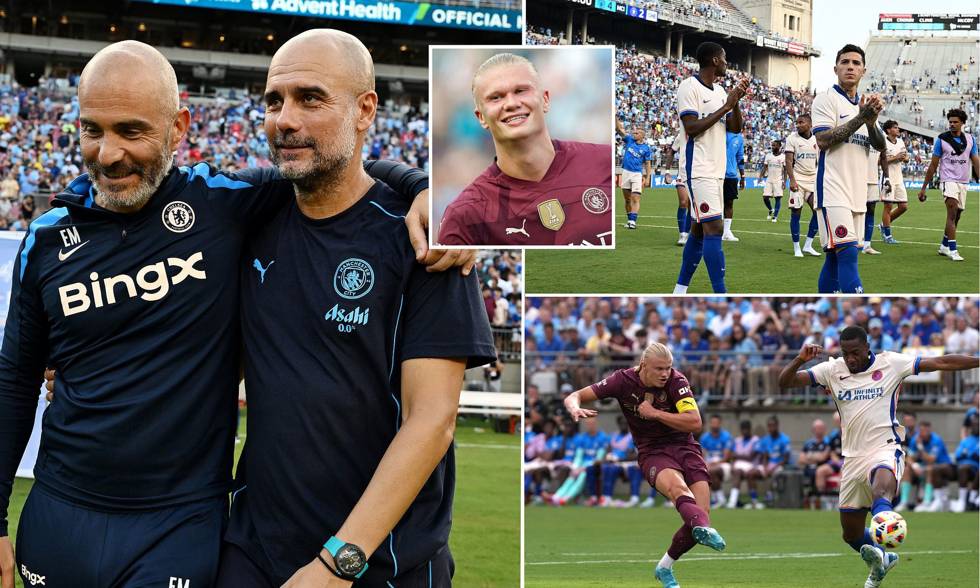 Pep Guardiola leaps to the defence of former assistant Enzo Maresca ... Pep Guardiola leaps to the defence of former assistant Enzo Maresca ...