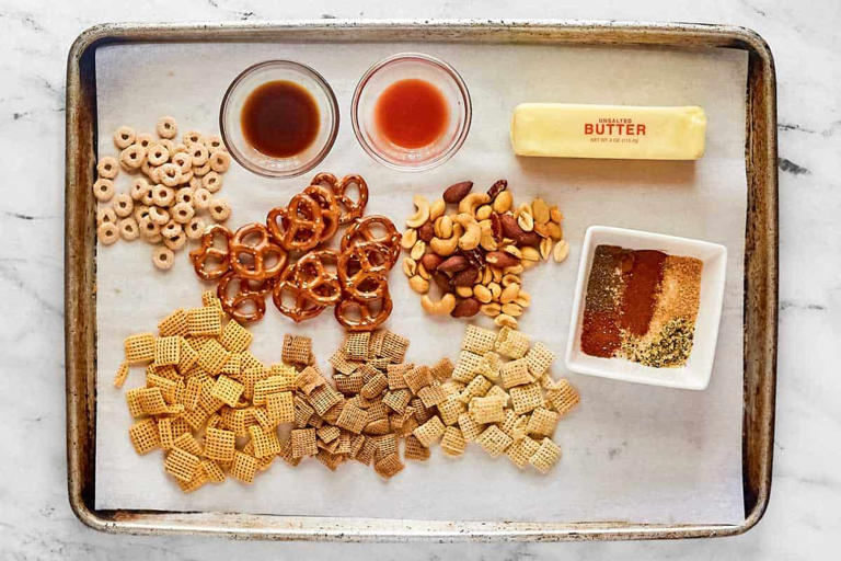 Texas Trash Chex Mix